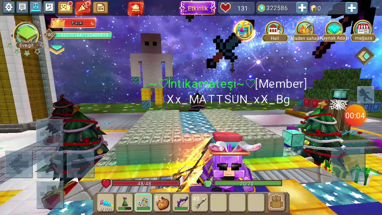 Blockman go sky block part 1 - YouTube