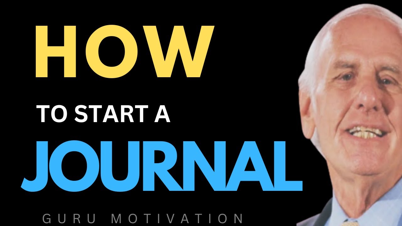 Start a journal | think on paper | Jim rohn speech - YouTube