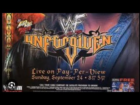 Rebooking WWF Unforgiven 2000 - YouTube