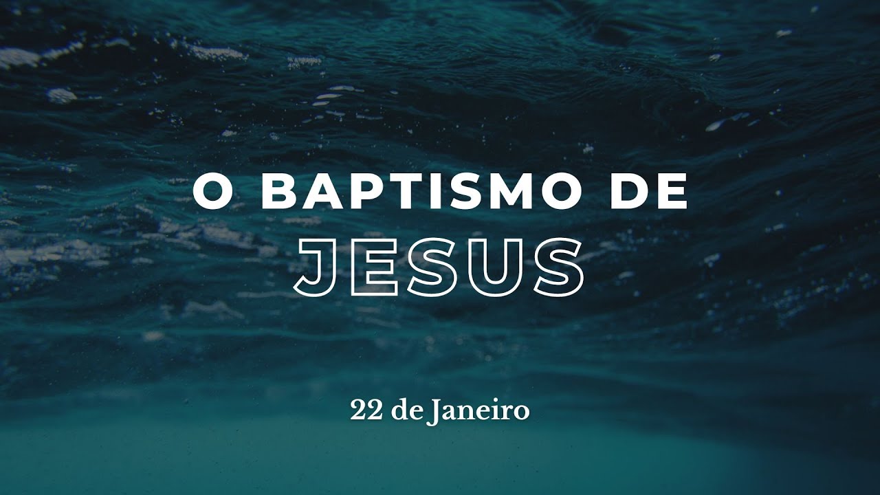 O baptismo de Jesus // Pr. Rui Sabino - YouTube