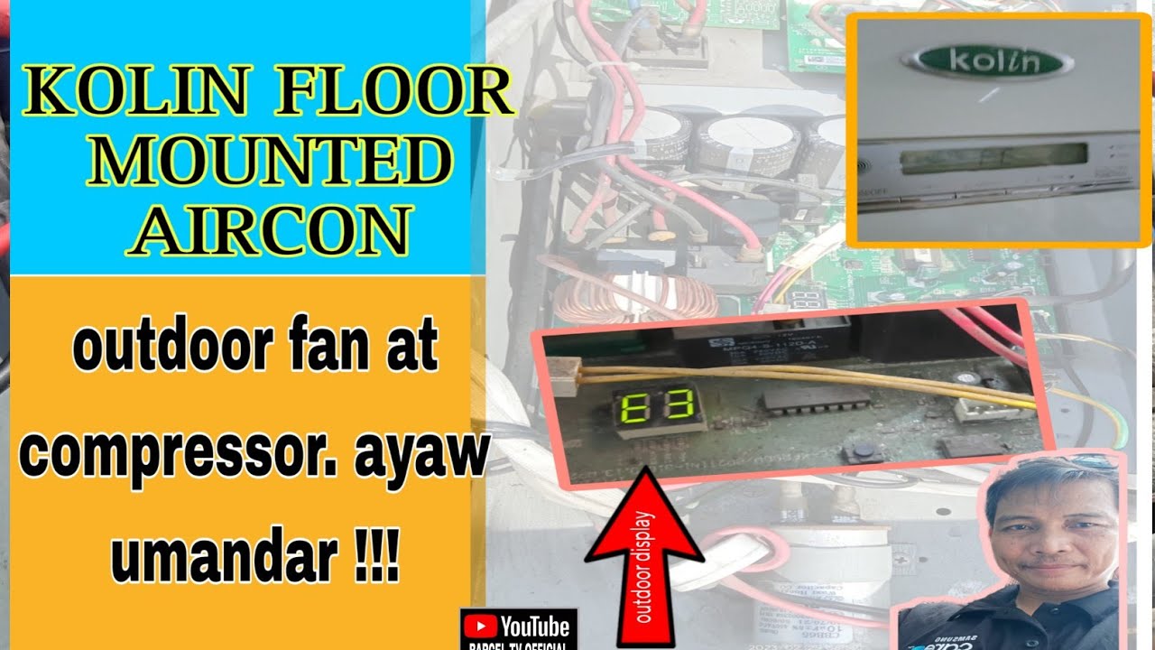 KOLIN 3TR INVERTER ||FC indoor display||E3 OUTDOOR board display ...