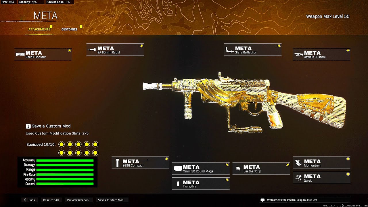 the SECRET META SMG in WARZONE after UPDATE! 😳 (STEN) - YouTube