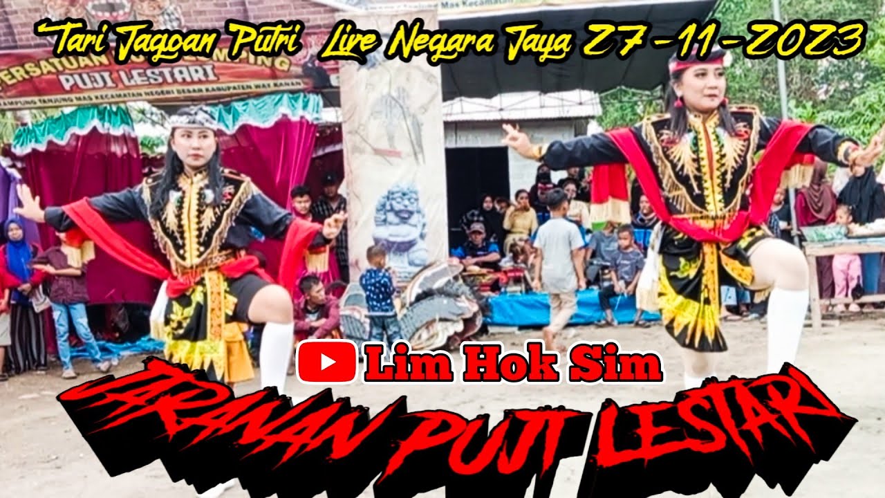 Tari Pegon Jagoan Putri Puji Lestari Live Negara Jaya Sp1 Way Kanan 27 ...