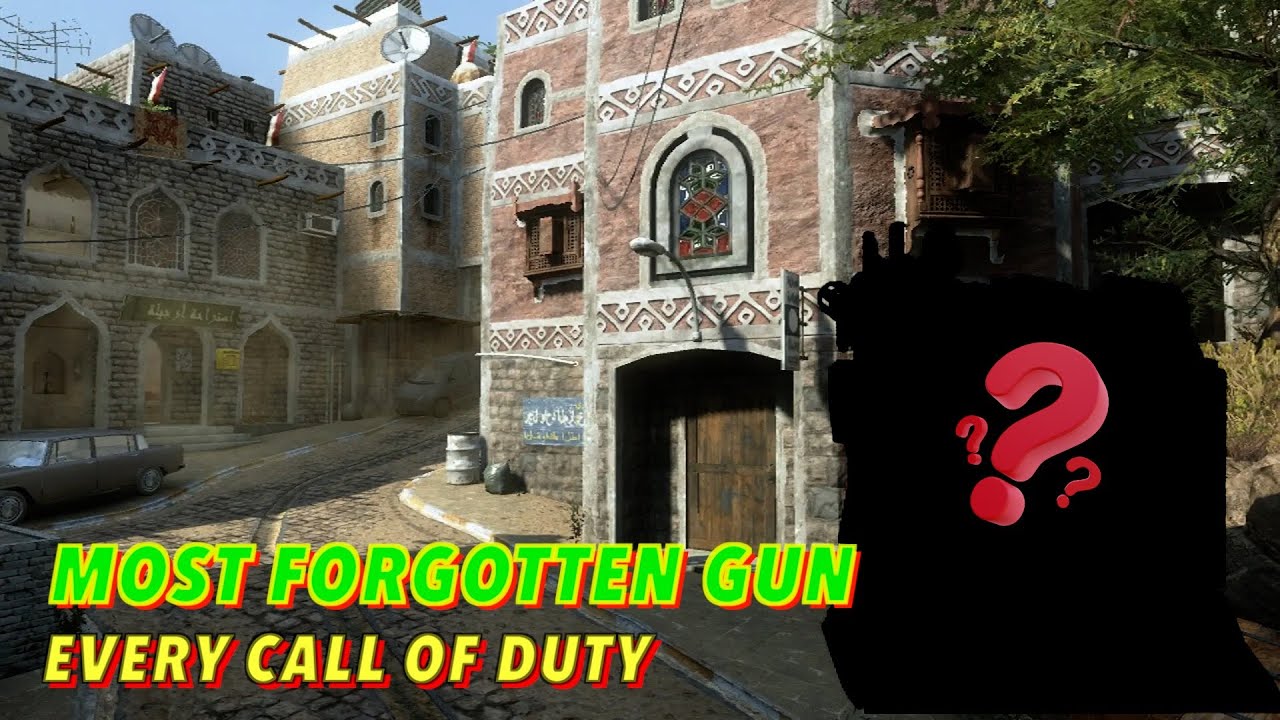 The Most Forgotten Gun in Every Call of Duty - YouTube