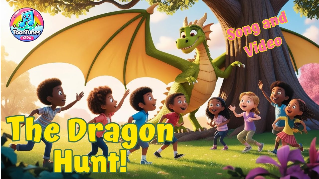 The Dragon Hunt Song! | Fun Kids Adventure Song & Dance | Sing Along ...