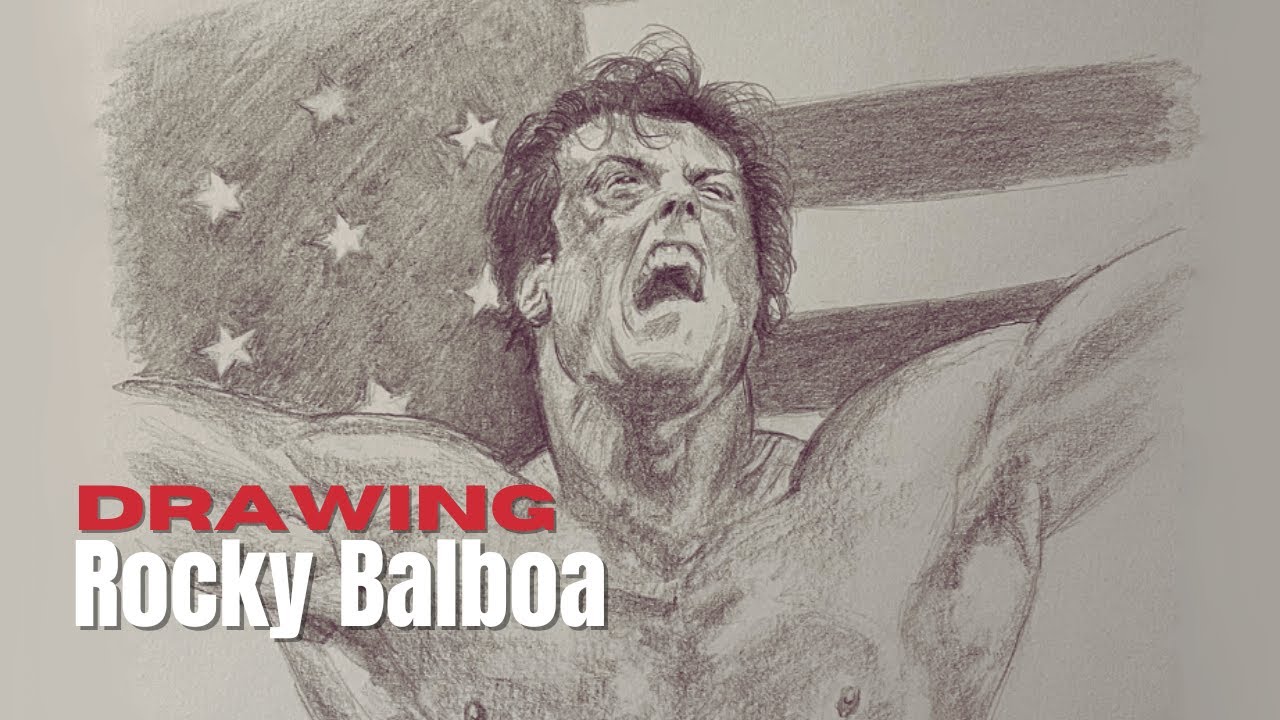 Rocky Balboa Drawing - YouTube