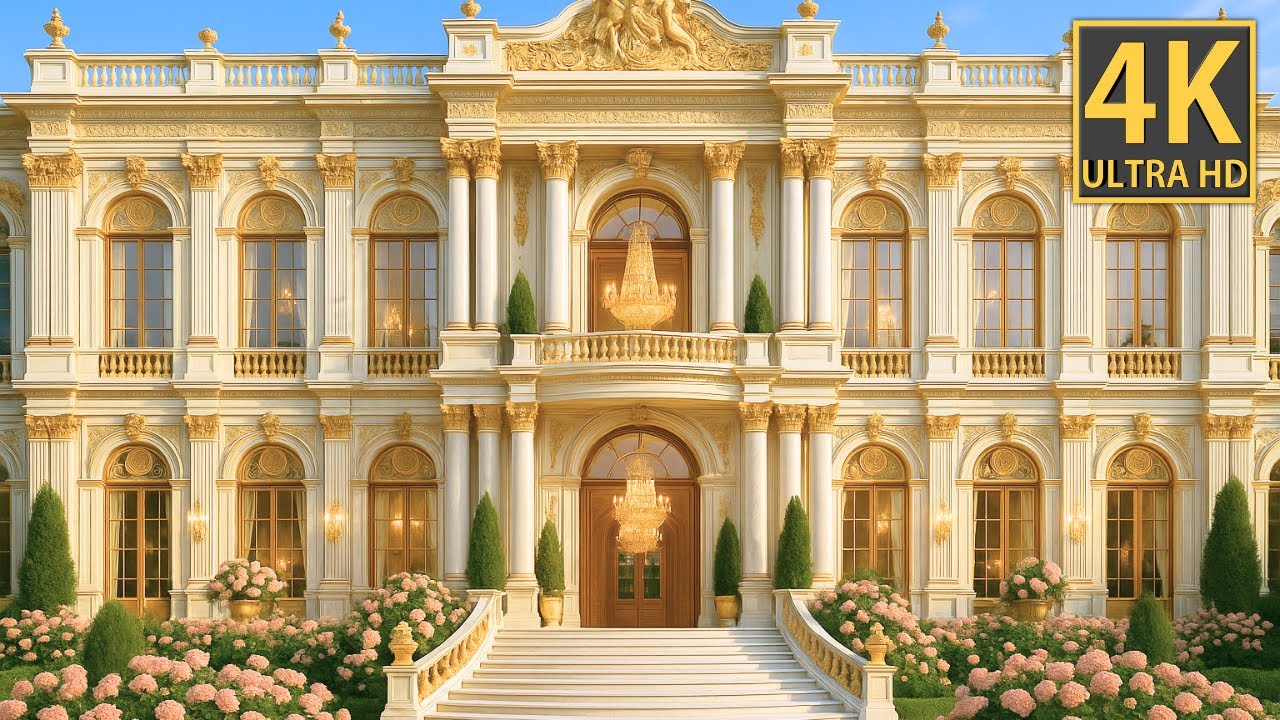 Tour the World's Most Opulent Mansion – Baroque Gold, Grand Staircases ...