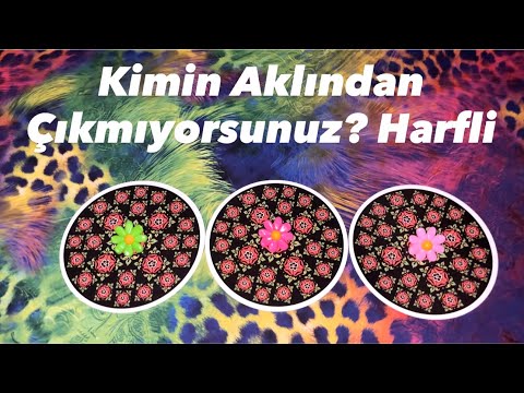 Deste Seç- Kimin Aklından Çıkmıyorsunuz? Harfli #tarot #energy #enerji #tarotreading