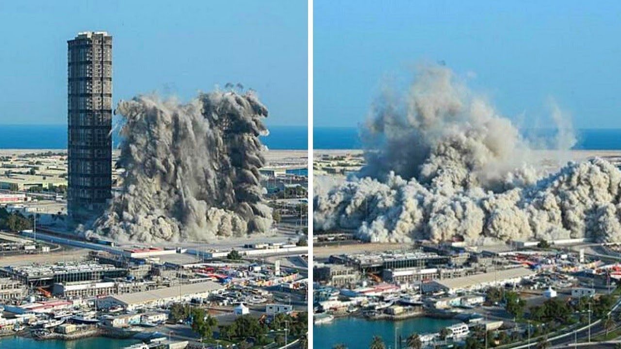 The Demolitions of the World's Tallest Buildings - YouTube