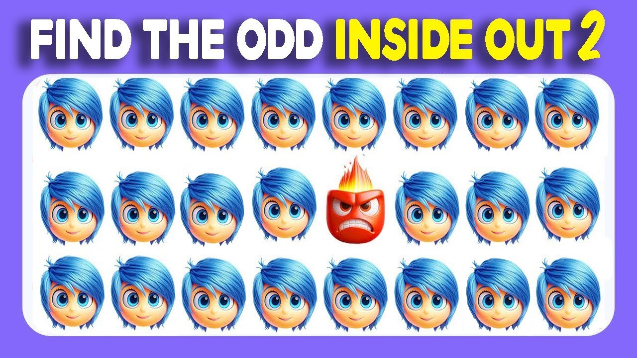 Find The ODD One Out - Inside Out 2 Edition🔵🔴Quiz Box - YouTube
