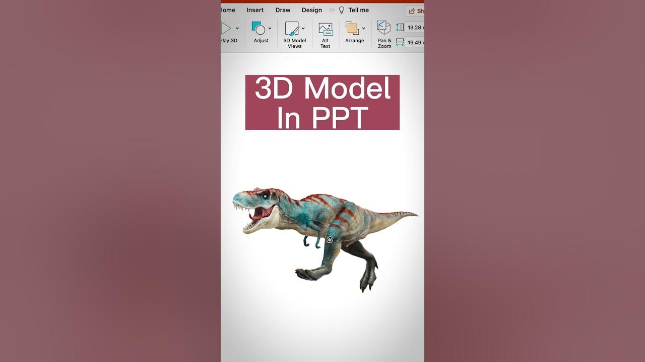Animated 3D Model tutorial in PowerPoint: best ppt animation effects ...