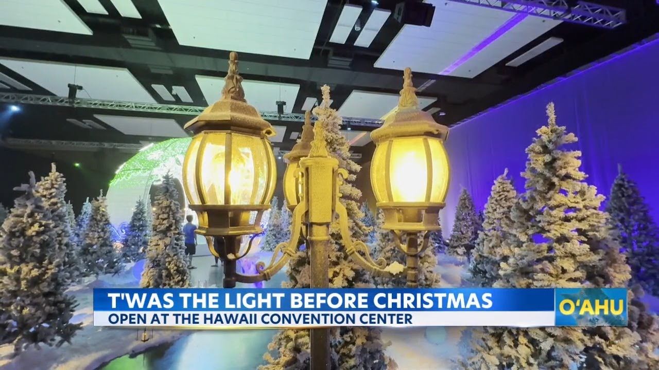 ‘Twas the Light Before Christmas immersive exhibit opens at the Hawai'i ...