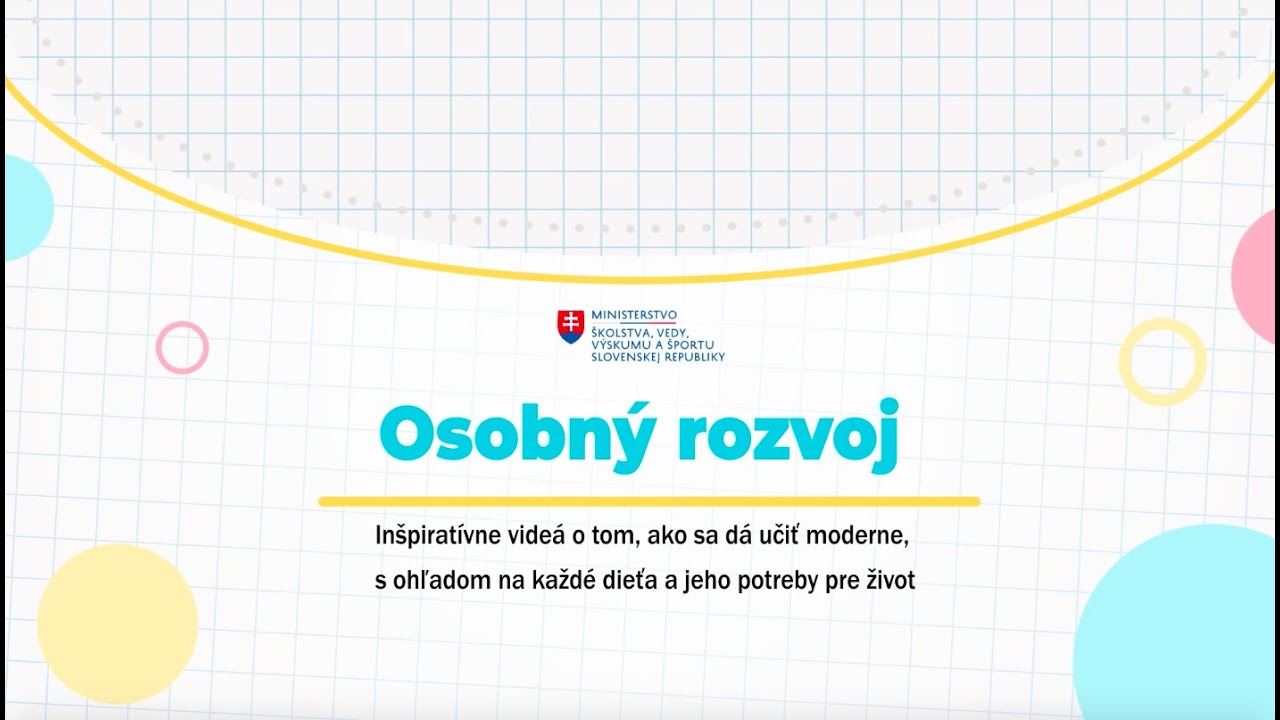 Osobný rozvoj - YouTube