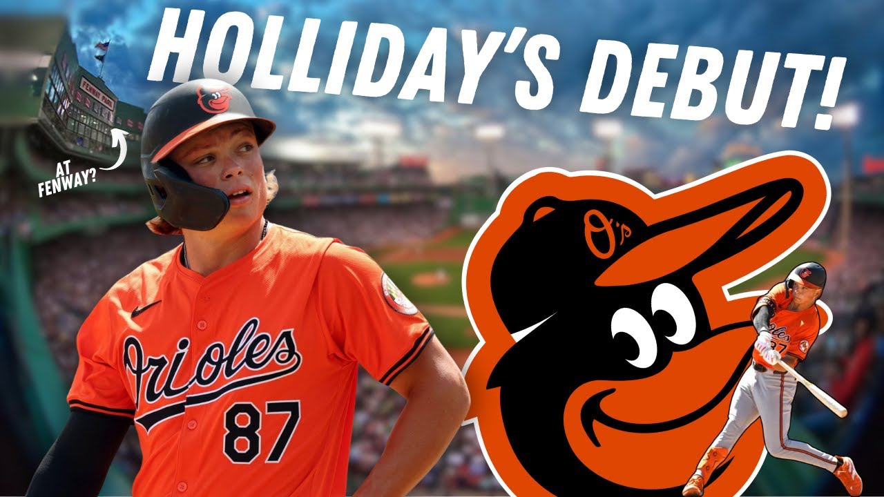 Jackson Holliday MLB Debut! | #MLB #Debut #Holliday - YouTube