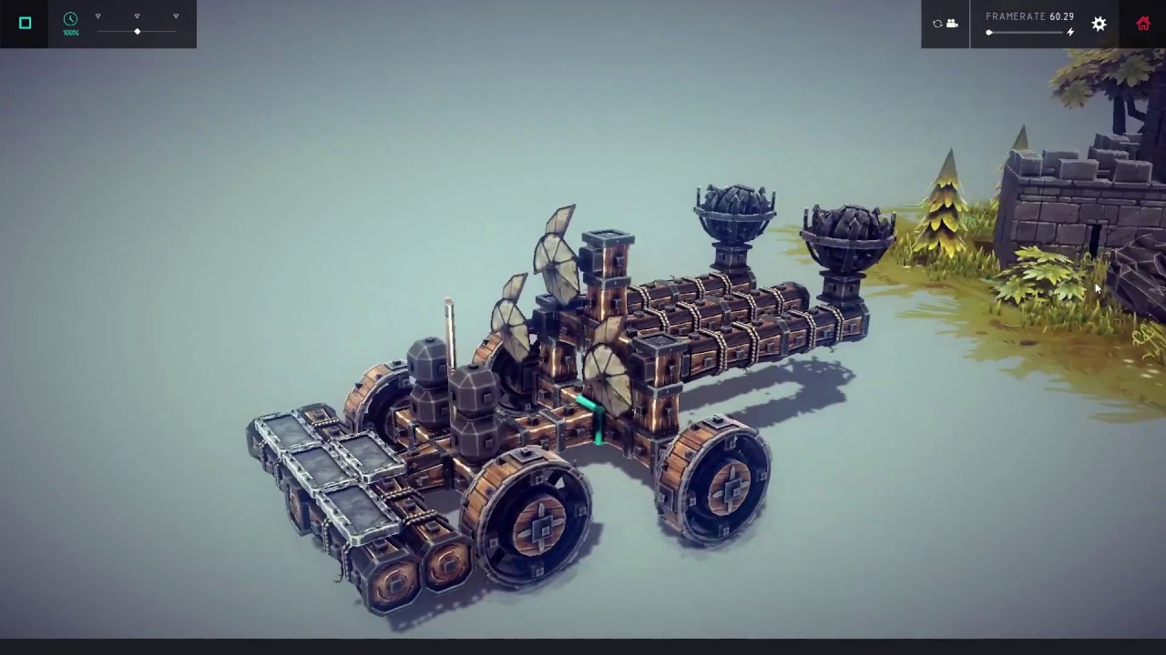 Two Minute Trebuchets - Besiege (PC) - YouTube