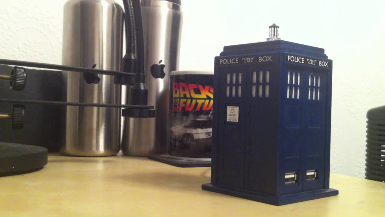 My TARDIS USB Hub - YouTube