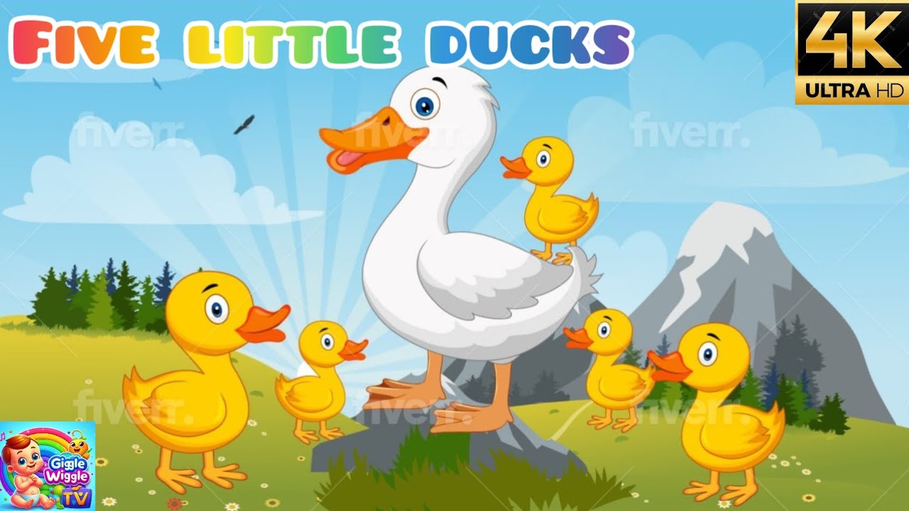 Five Little Ducks - Quack Quack Quack! 🦆| Nursery rhymes & Kids songs ...