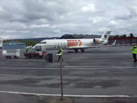 Kiss Jet in Trondheim 2010 - YouTube