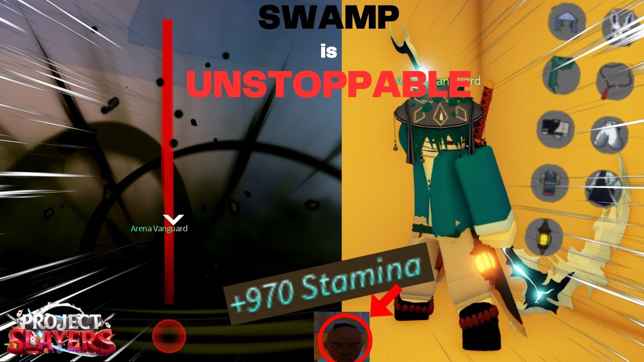 SWAMP is UNSTOPPABLE in RANKED PVP with THIS BUILD [Project Slayers ...
