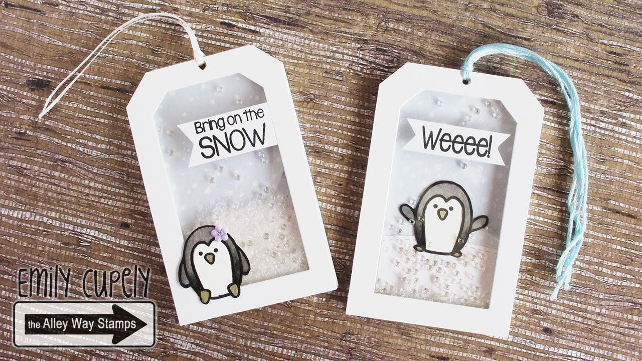 Shaker Gift Tags - YouTube