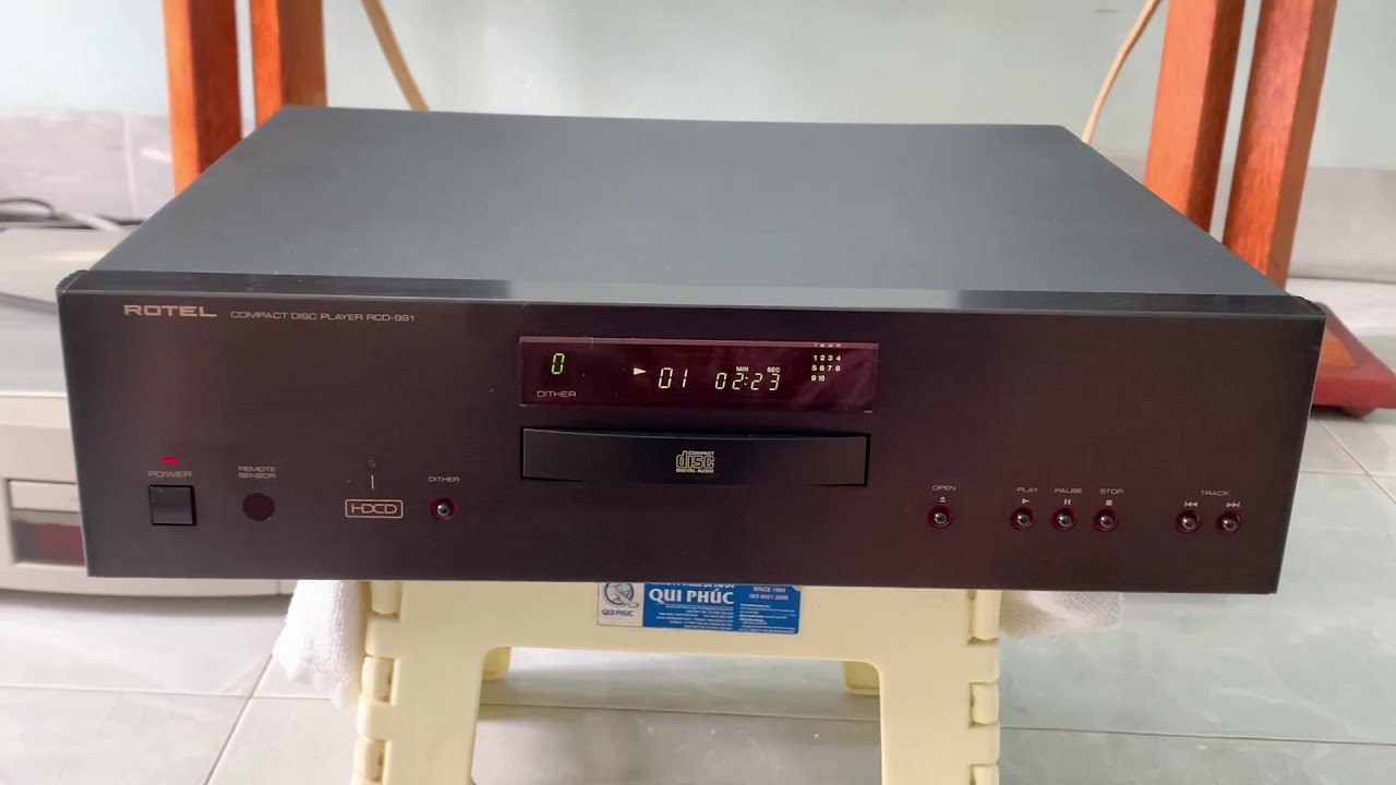 Cd ROTEL RCD-991 (England) mới keng âm ĐỈNH nhưng rất HIẾM, giải mã ...