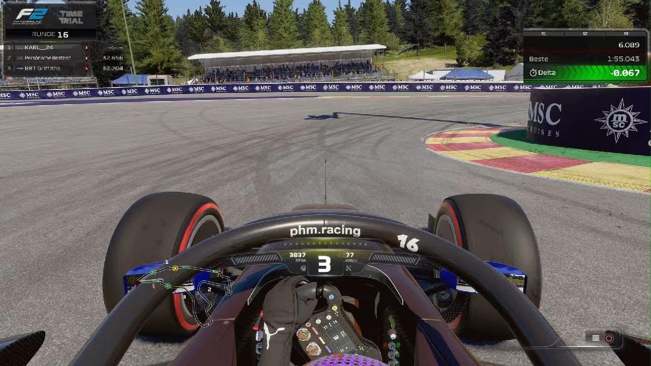 F2 23 SPA WORLD RECORD + Setup | 1:54.908 | KARL___24 - YouTube