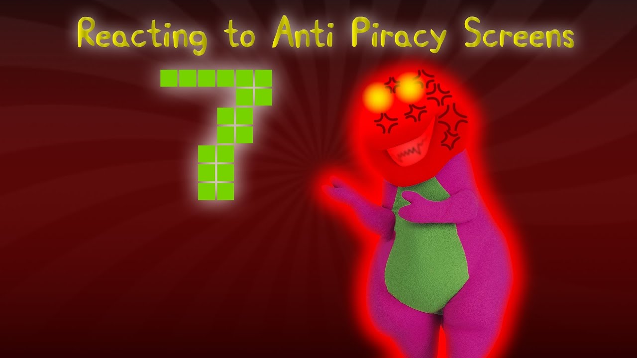 Reacting to Anti Piracy screens - Part 7 - YouTube