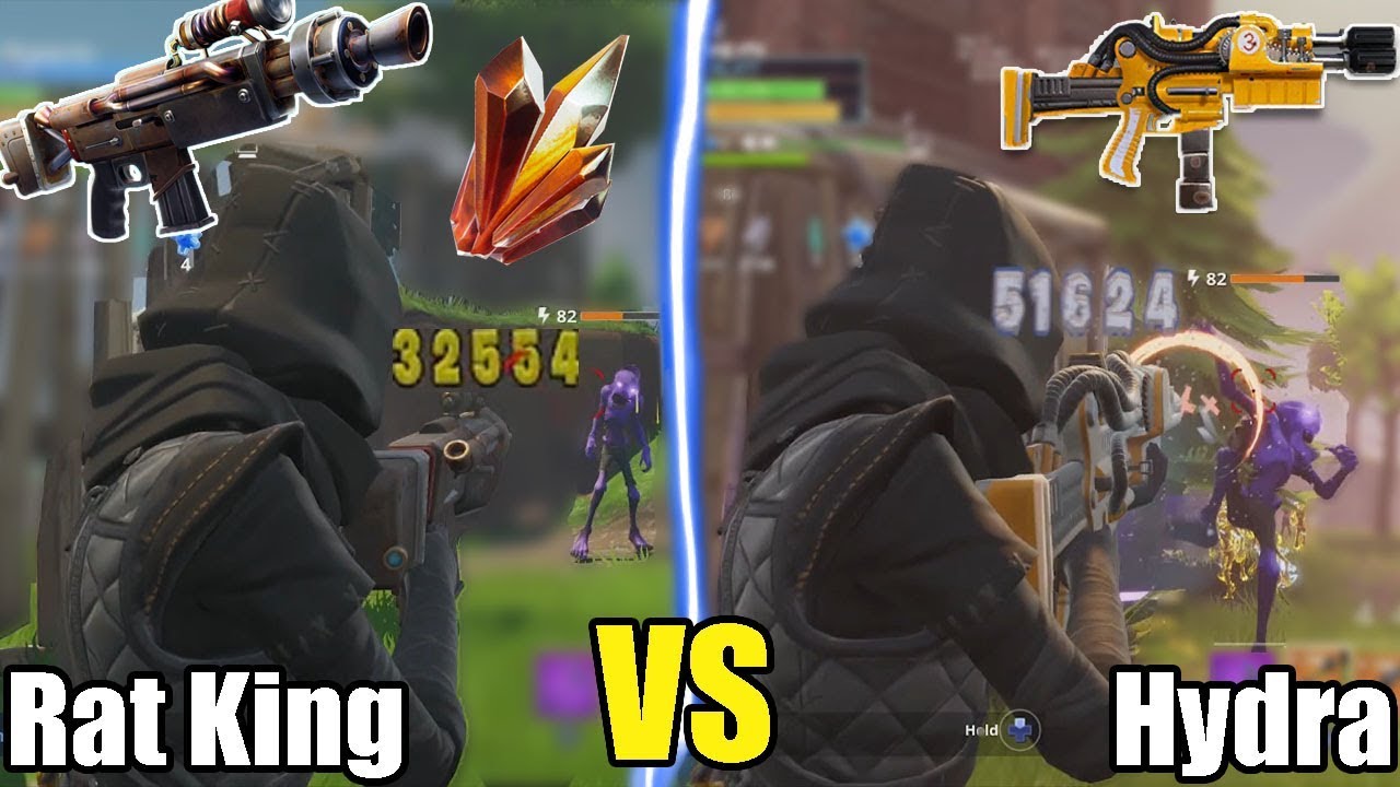 Rat King VS Hydra Level 130 Sunbeam Max Perk Fortnite Save the World ...
