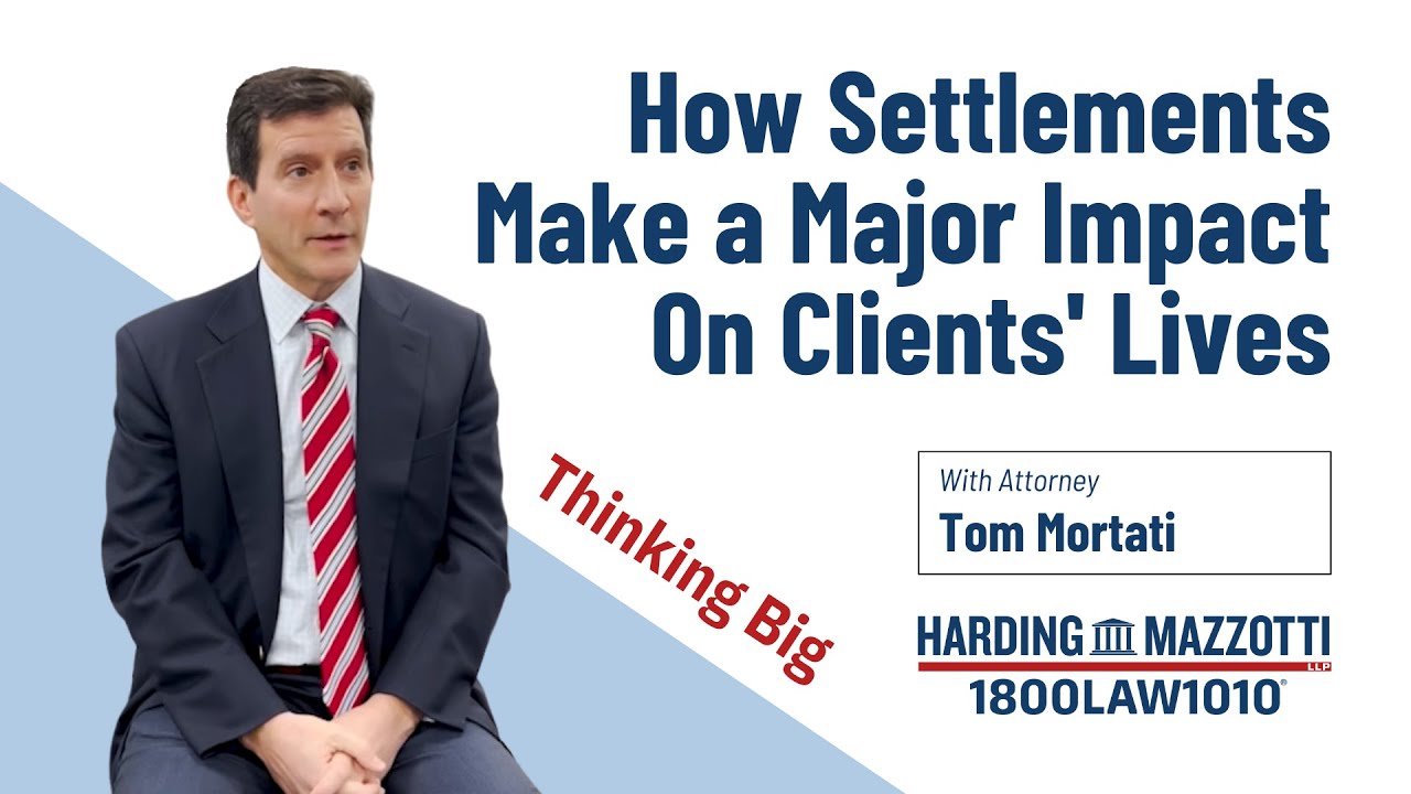 Attorney Tom Mortati | How Settlements Make a Major Impact On Clients ...