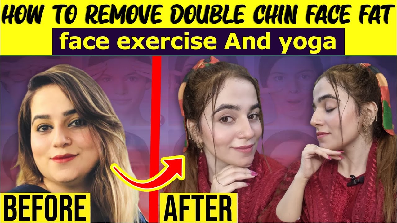 Face skin tightening exercise and yoga - YouTube