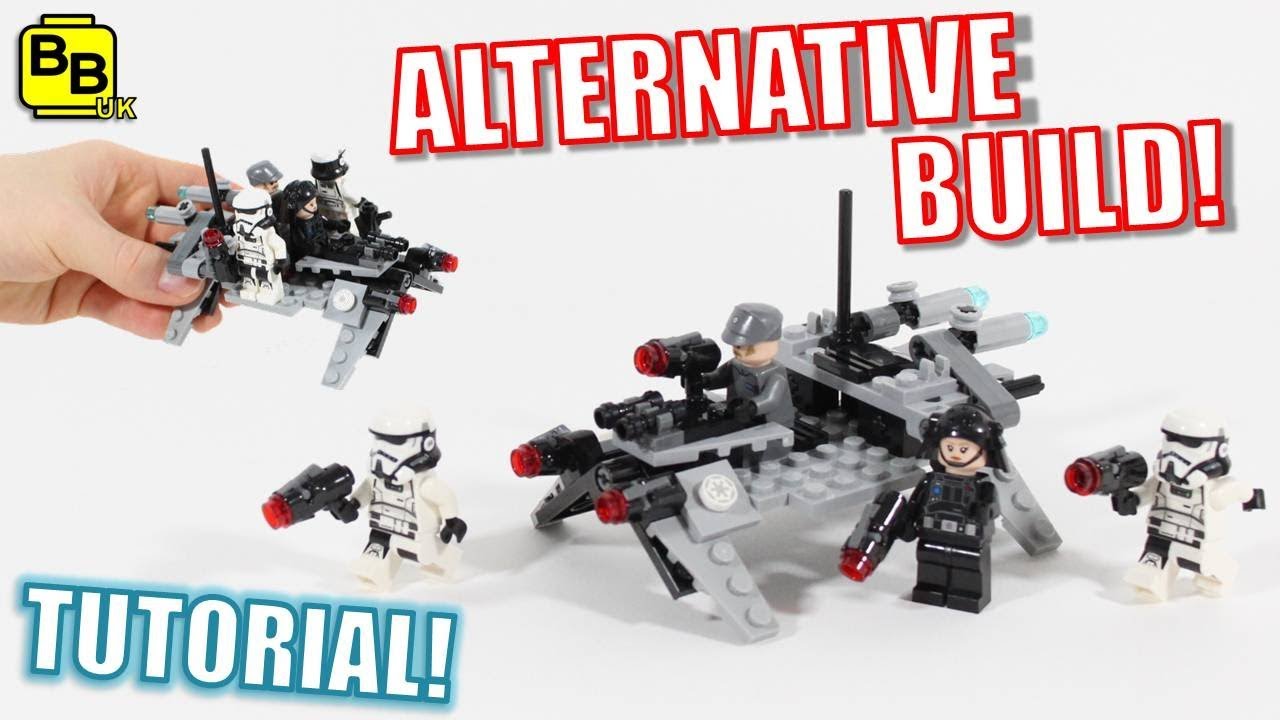 LEGO STAR WARS 75207 ALTERNATIVE BUILD IMPERIAL PATROL CRAFT! - YouTube