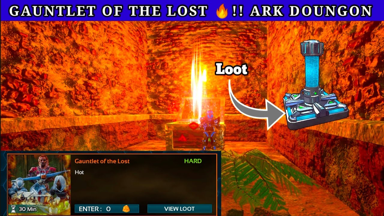 GAUNTLET OF THE LOST :- ARK SURVIVAL EVOLVED DOUNGON - YouTube