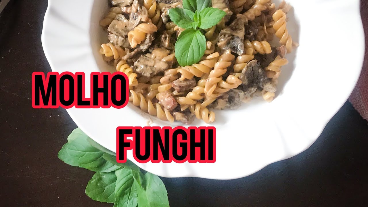 Molho de Funghi- O melhor molho para massas que existe!!! #funghi # ...