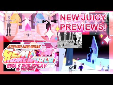 PREVIEW: New Era 1 Closed Beta Footage! Ft. Beta Testers! | SU: Gem Homeworld Era 1 RP | Rose Cuarzo