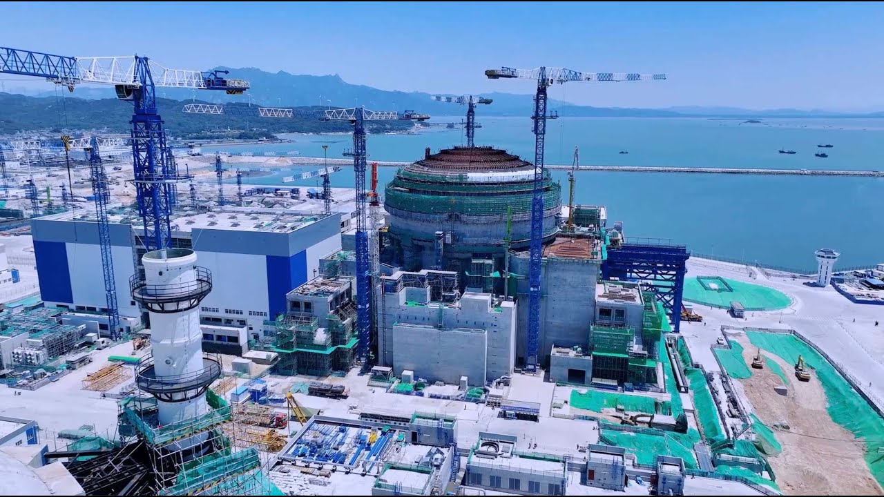 A look inside the largest Hualong-1 nuclear power base - YouTube