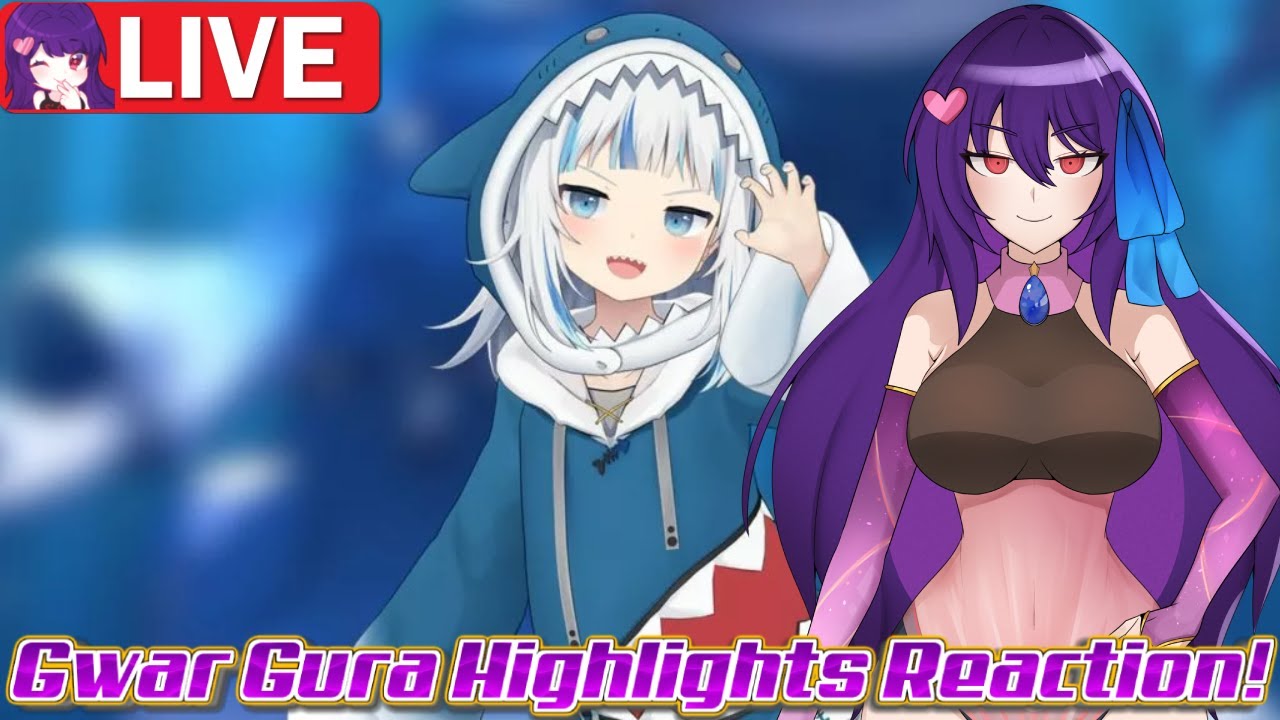 Reacting to the Best of Gwar Gura~ Watching a Beginner's Guide to her. Hololive Insanity~ - YouTube