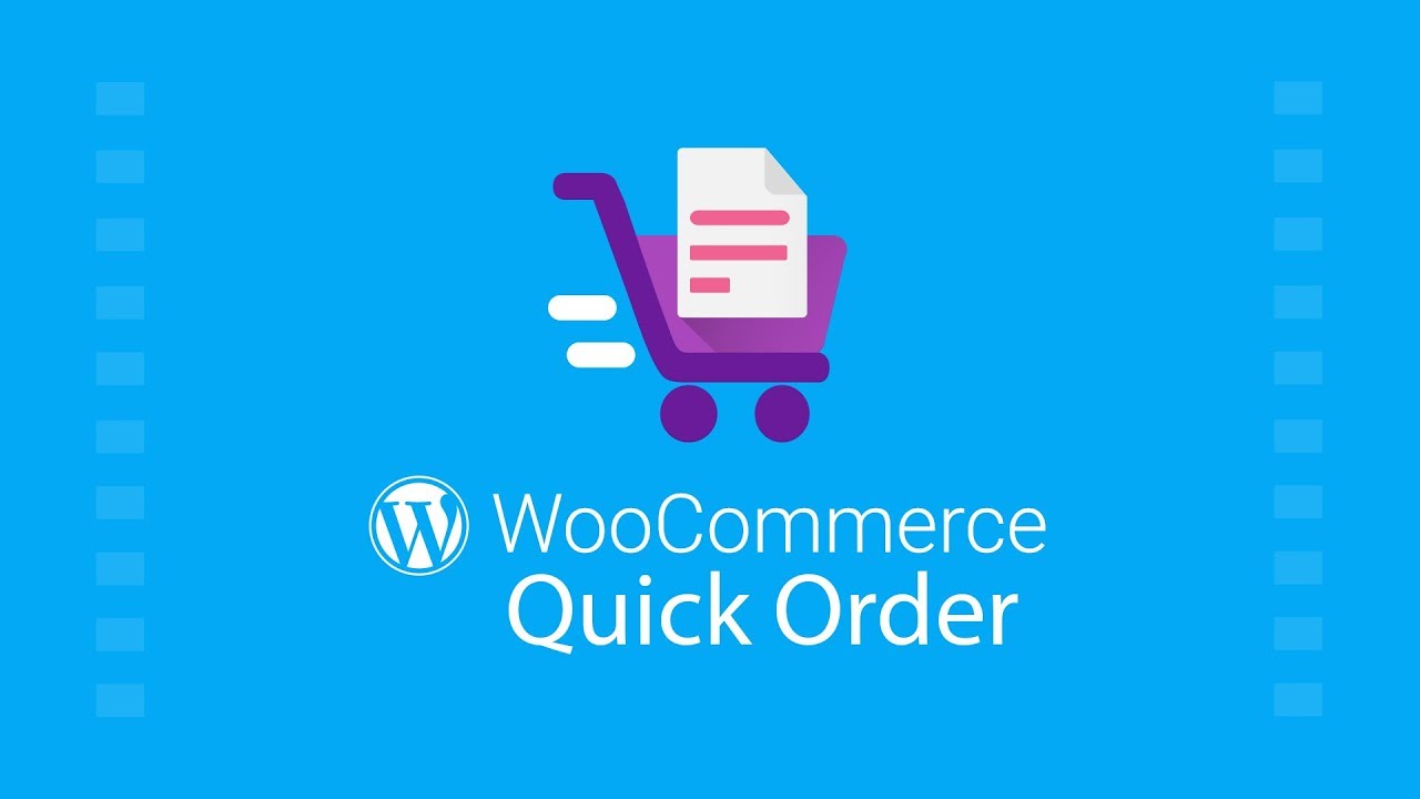 WooCommerce Quick Order - Configuration & Workflow - YouTube