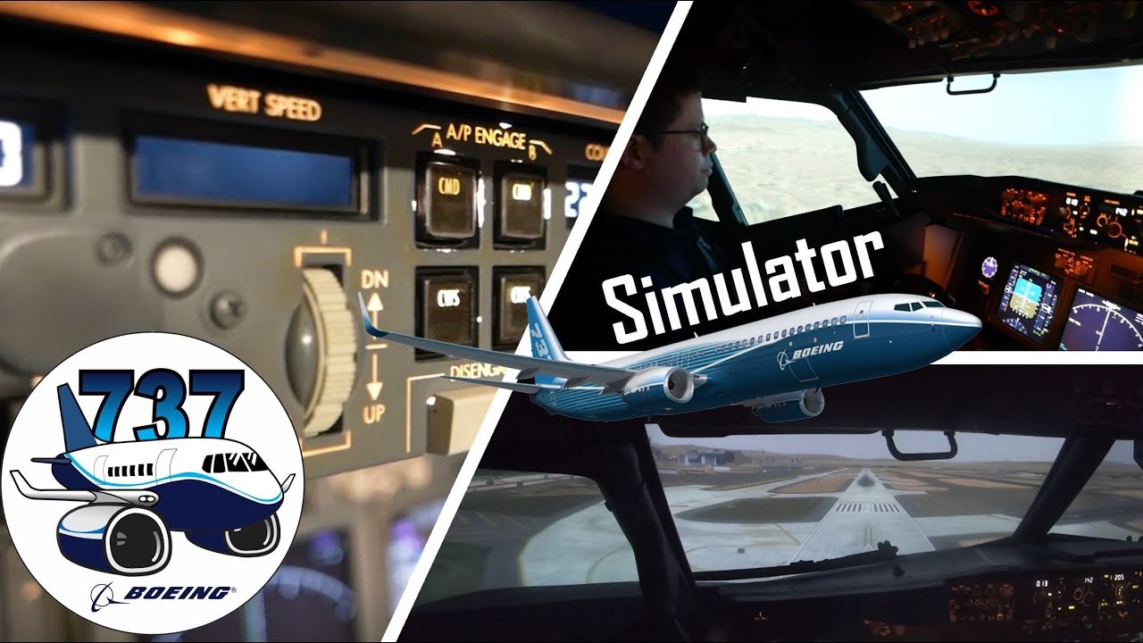 Full Motion 737 Simulator Ride - YouTube
