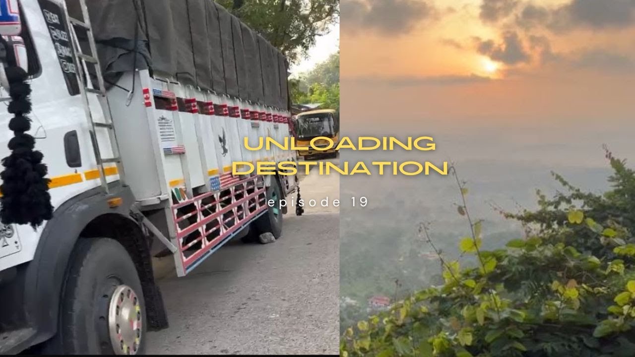 Pahunch gye unloading area mein | EP-19| Unloading Time| #dailyvlog #truckdriver - YouTube