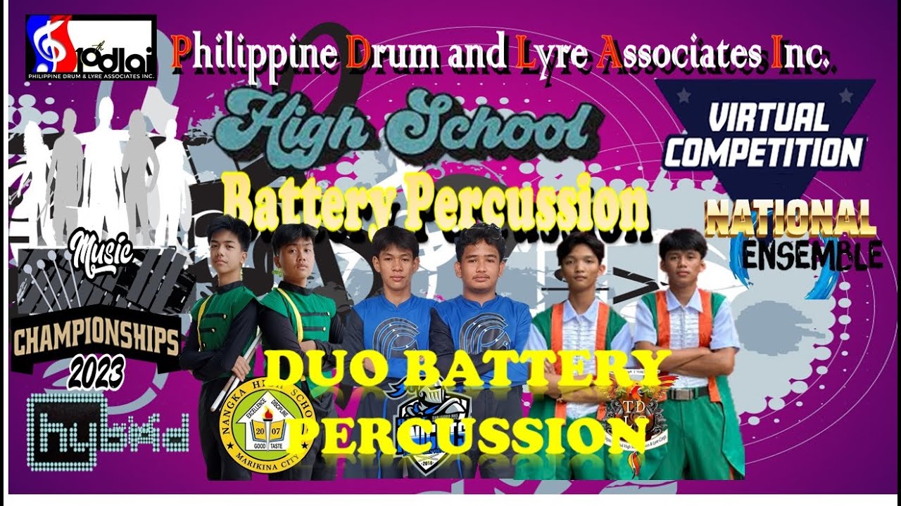 HIGH SCHOOL DUO BATTERY PERCUSSION HYBRID MUSIC CHAMPIONSHIP OFFICIAL ...