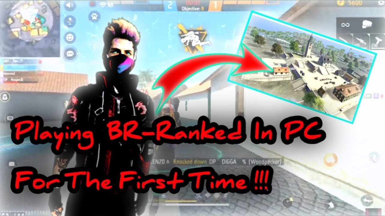 Playing BR-Ranked In PC For The First Time !!! || RED EVO GAMING ...