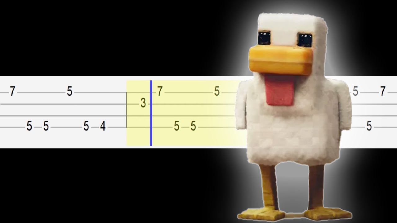 Steve's Lava Chicken - A Minecraft Movie Soundtrack (Easy Ukulele Tabs ...
