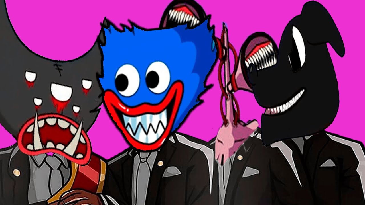 HUGGY WUGGY & CARTOON DOG & KILLY WILLY & SIRENHEAD - COFFIN DANCE MEME ...