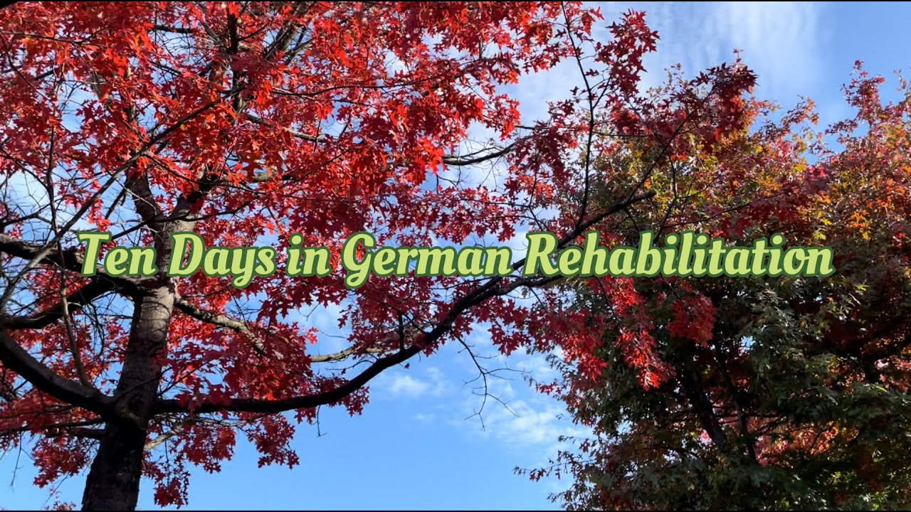 Ten days in German Rehabilitation 在德国疗养院的十天 - YouTube