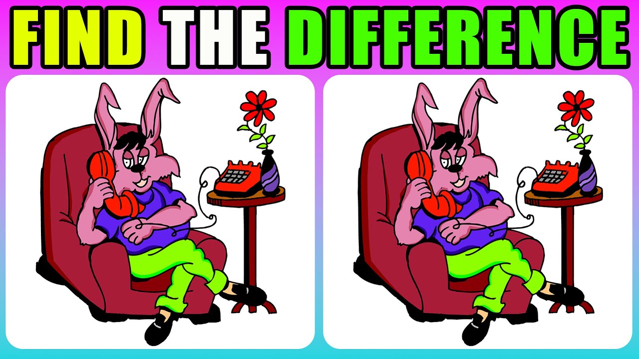 [Find Differences] Between Two Pictures | [Spot the Difference] Game ...