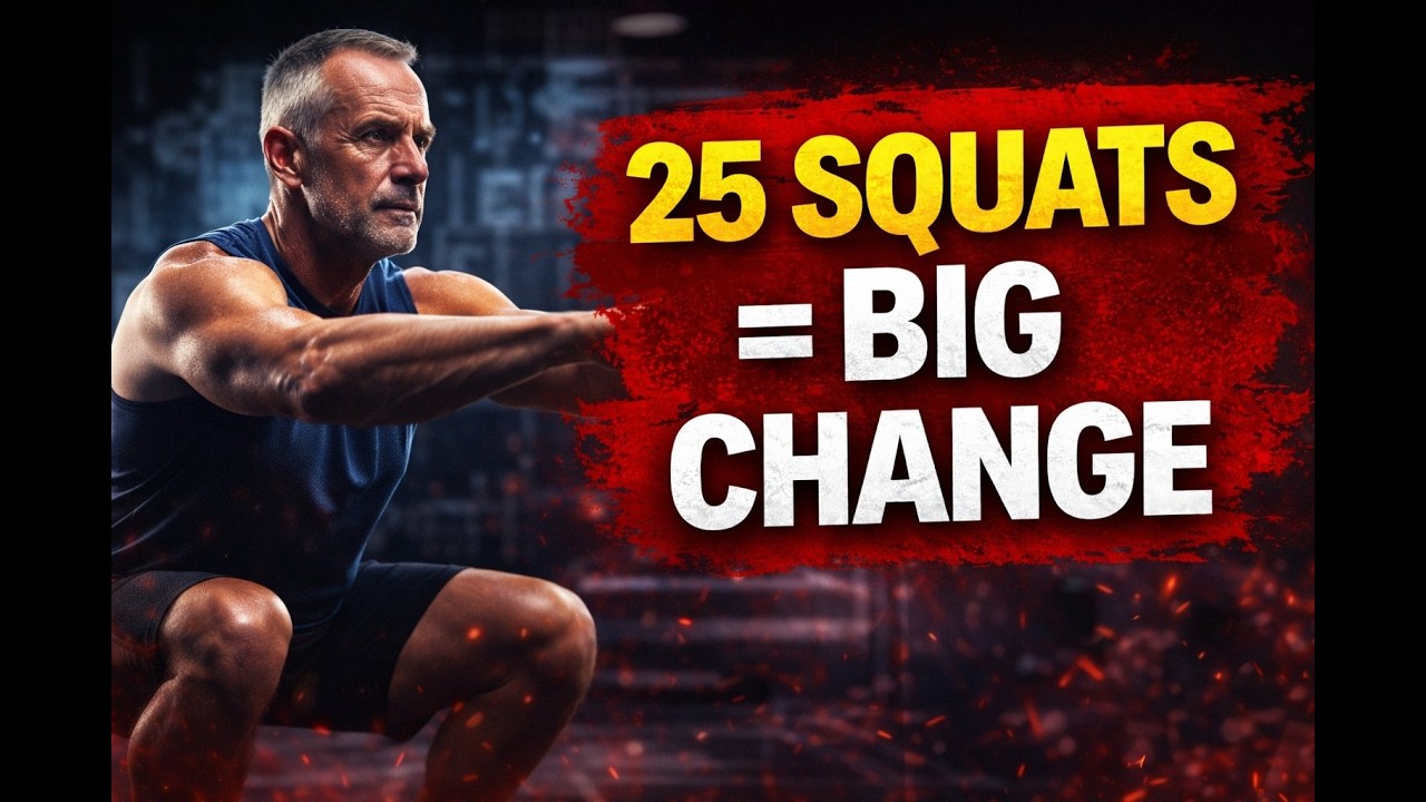 The Power of 25 Squats Twice a Day - YouTube