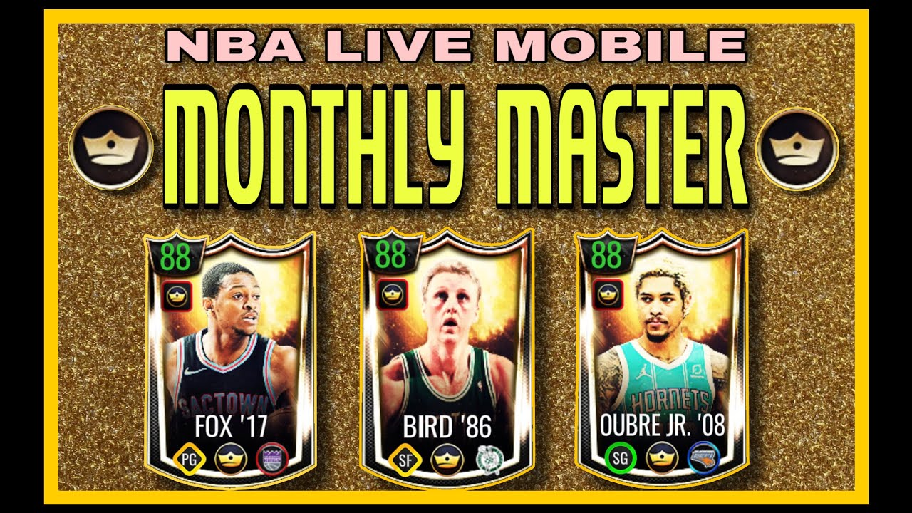DECEMBER MONTHLY MASTER - BIRD FOX & OUBRE ! THEME GAMEPLAY ! NBA LIVE ...