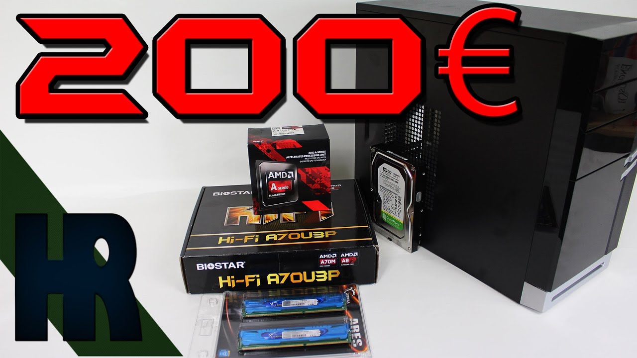 200 € Gaming PC | Preis Leistung PC 2016 | Test & Review in GTA V ...