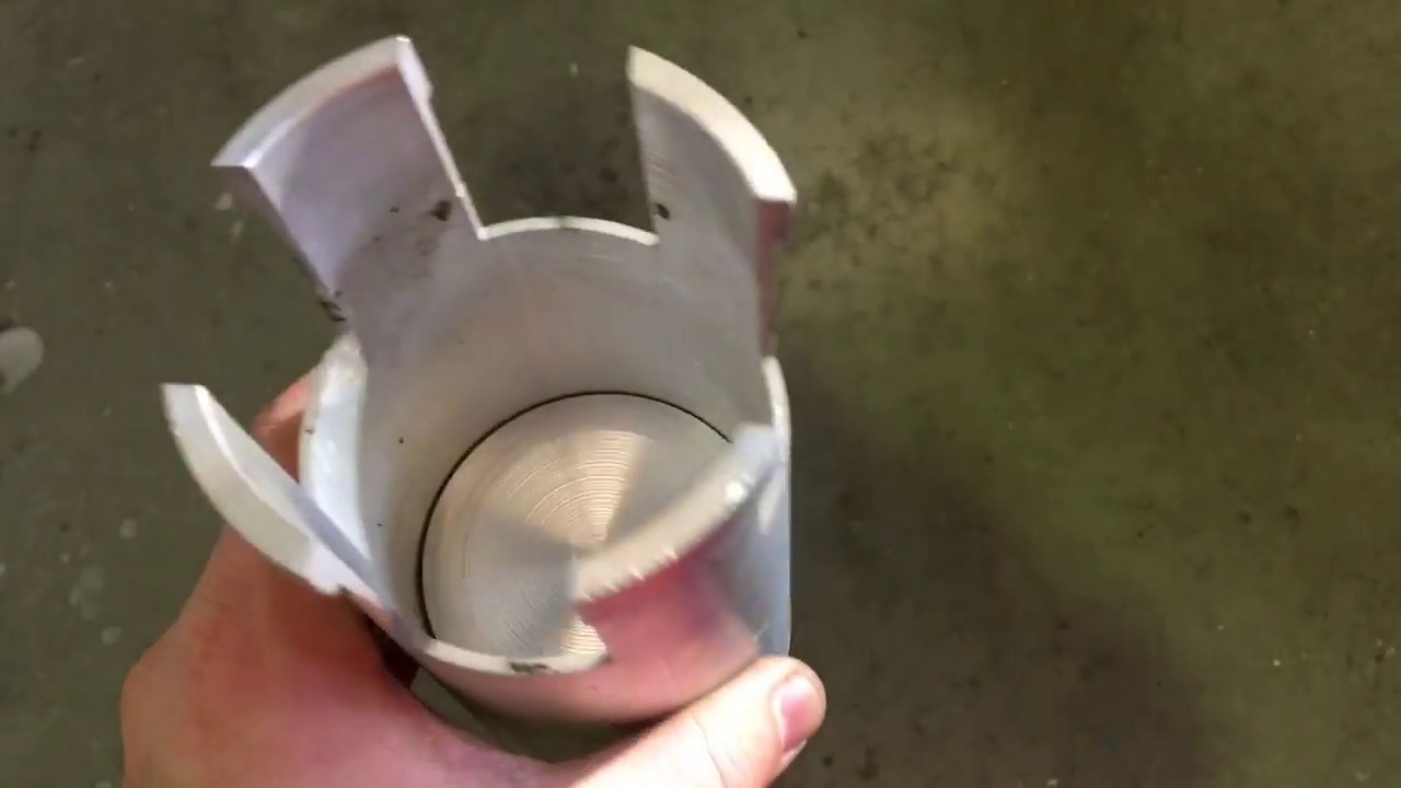 Spindle stopper for lathe chuck - YouTube