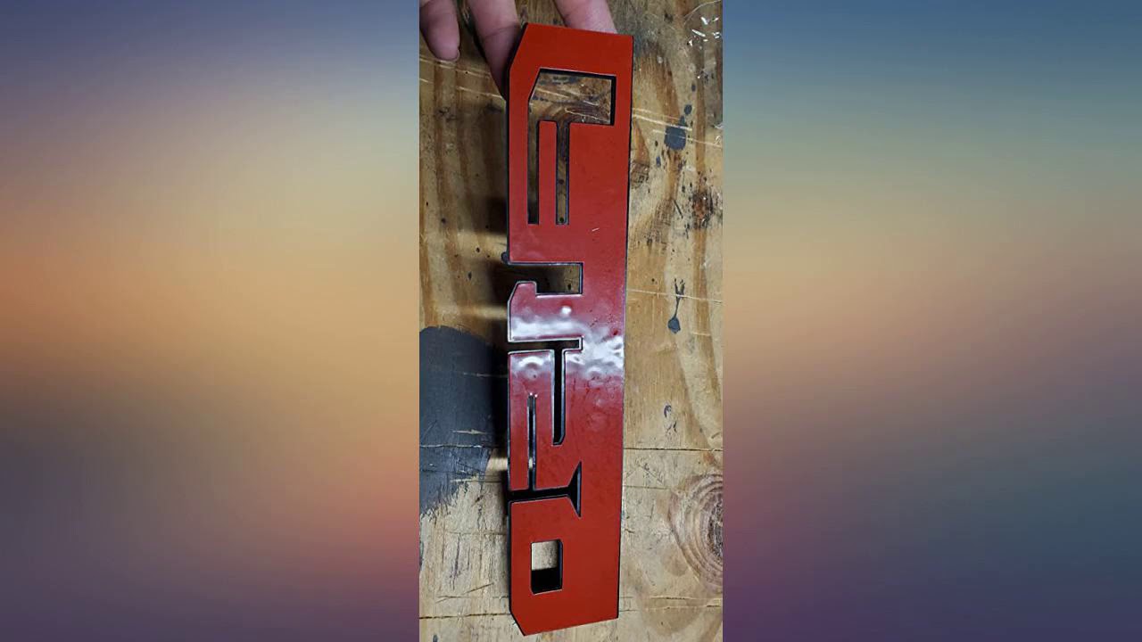 2x OEM F150 Ecobeast Emblems Right and Left Side Fender Ecoboost Badges ...